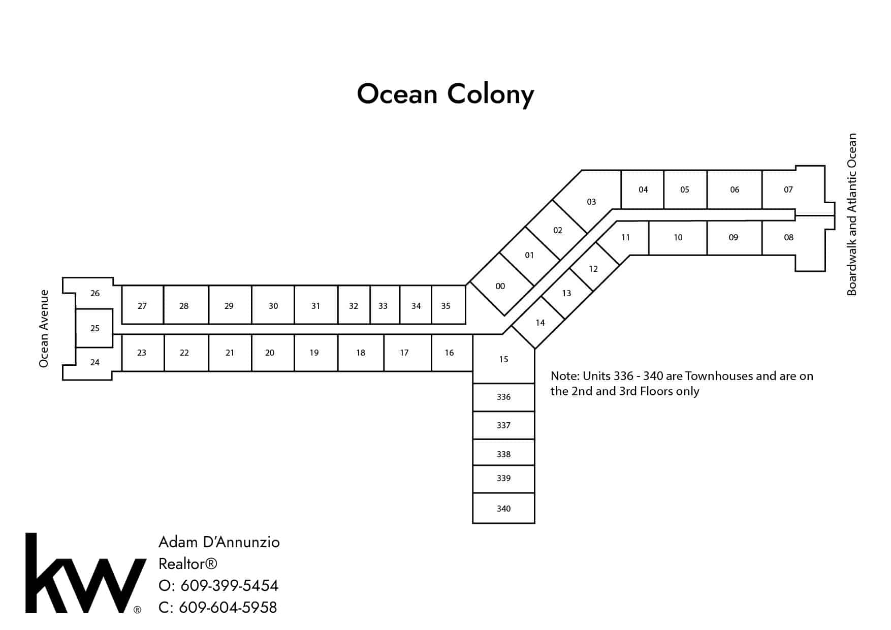 Ocean Colony Condos Listed For Sale | 935 Ocean Ave Ocean City NJ